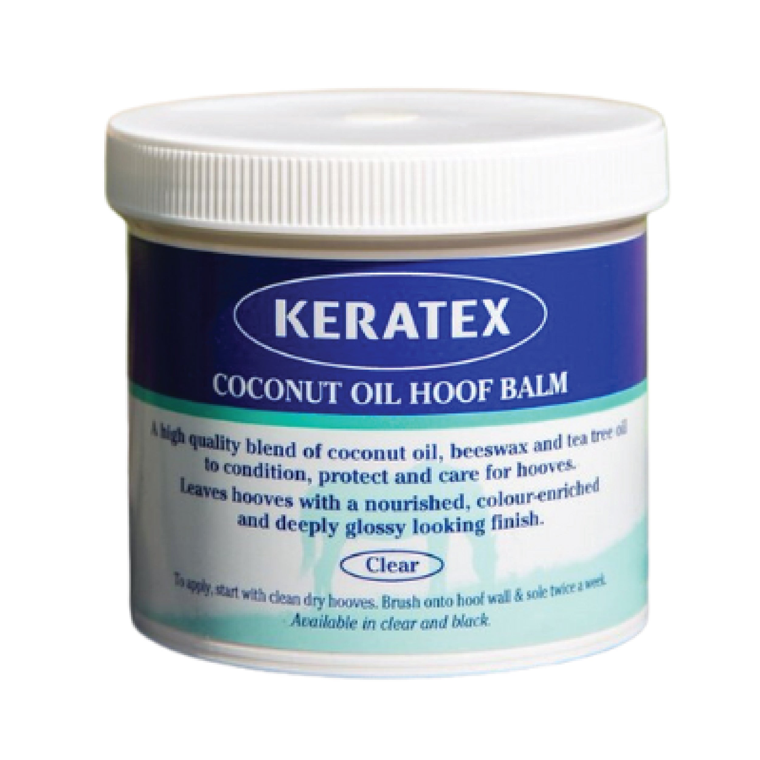 Keratex Coconut Oil Hoof Balm Clear 400g | Animal Care Supplies