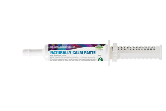 Crooked Lane Solutions Naturally Calm Paste 30mL | Animalcare Supplies