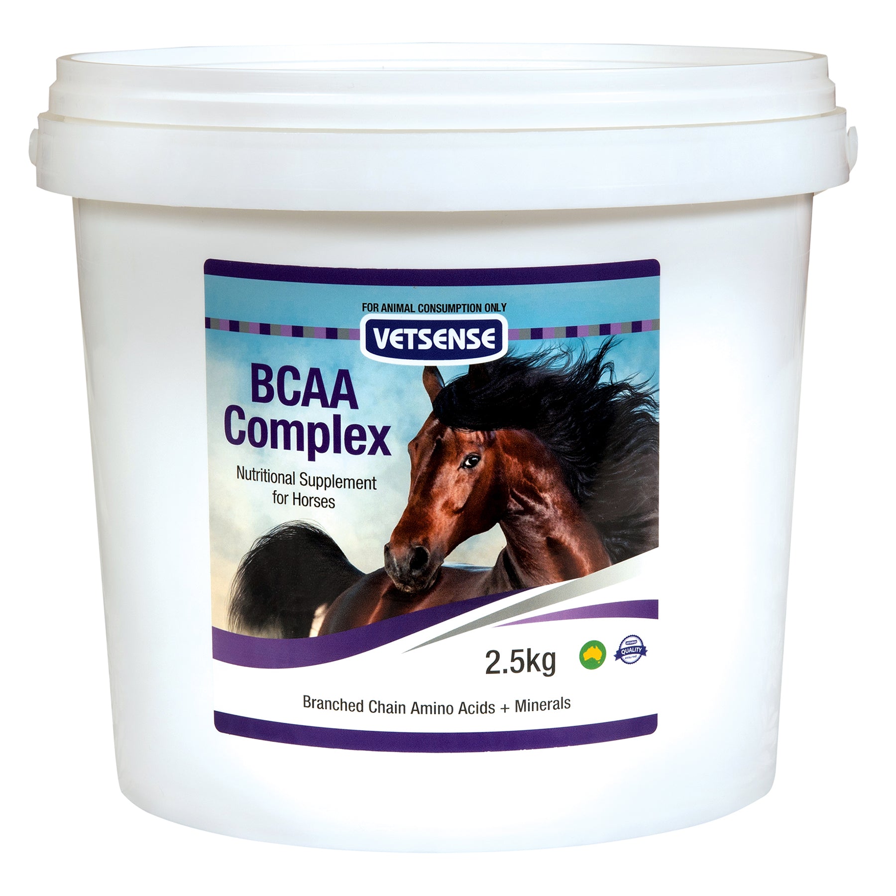 Vetsense BCAA Complex Powder 2.5kg | Animalcare Supplies