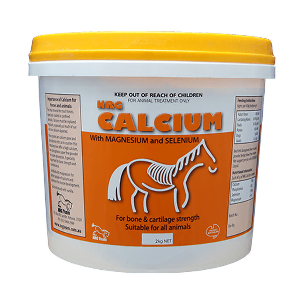 NRG Calcium with Selenium + Magnesium | Animalcare Supplies