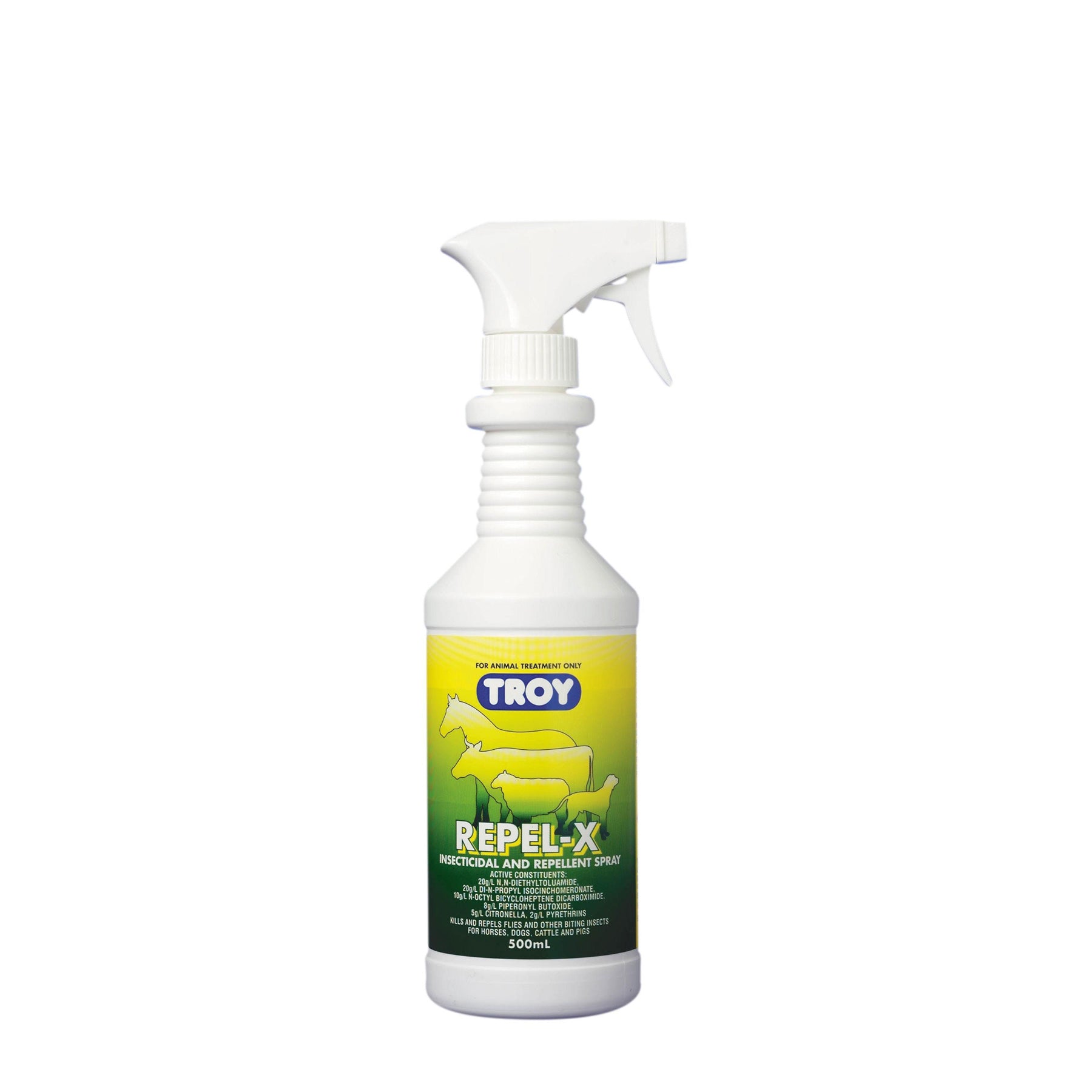 STOP FLIES WITH Troy Repel X 500ml | Animalcare Supplies